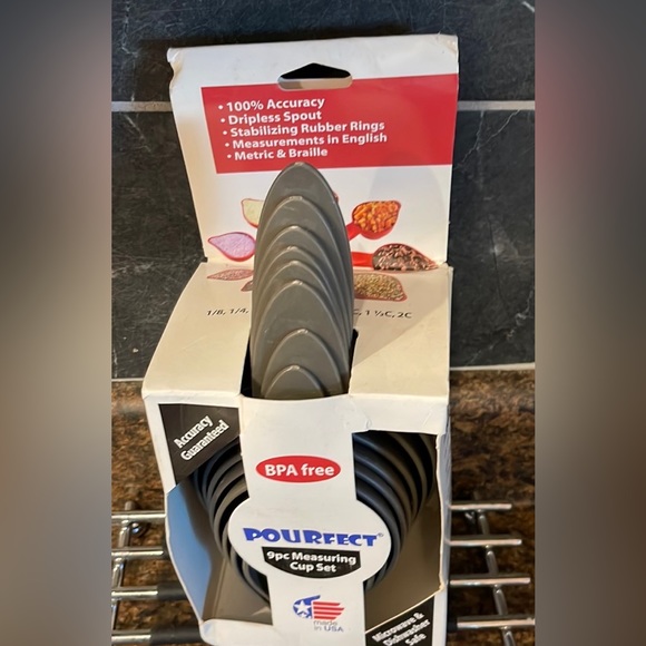 Pourfect | Kitchen | New Pourfect Set Of 9 Measuring Cups Nwt | Poshmark